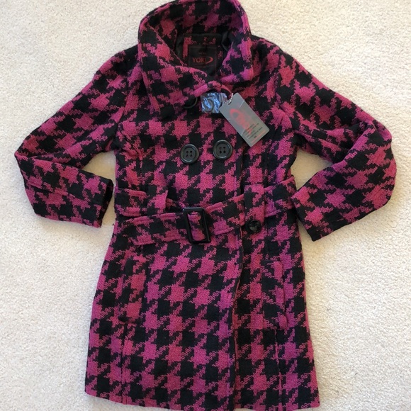 Yoki | Jackets & Coats | Yoki Girls Wool Blend Coat | Poshmark